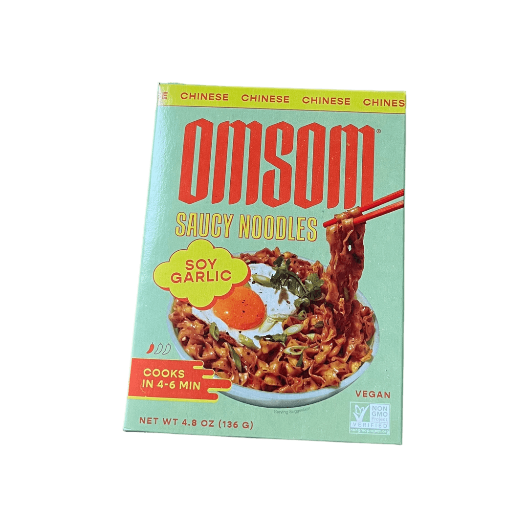 Omsom Soy Garlic Noodles | Cult Flav