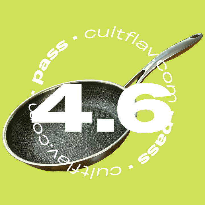 Black Cube Quick-Release Fry Pan | Cult Flav