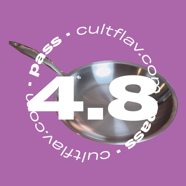 Heritage Steel Titanium Series Fry Pan | Cult Flav