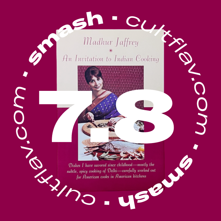 Madhur Jaffrey An Invitation to Indian Cooking | Cult Flav